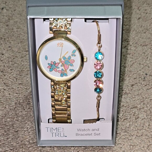 Time and Tru | Accessories | New Womens Time And Tru Watch And Bracelet ...
